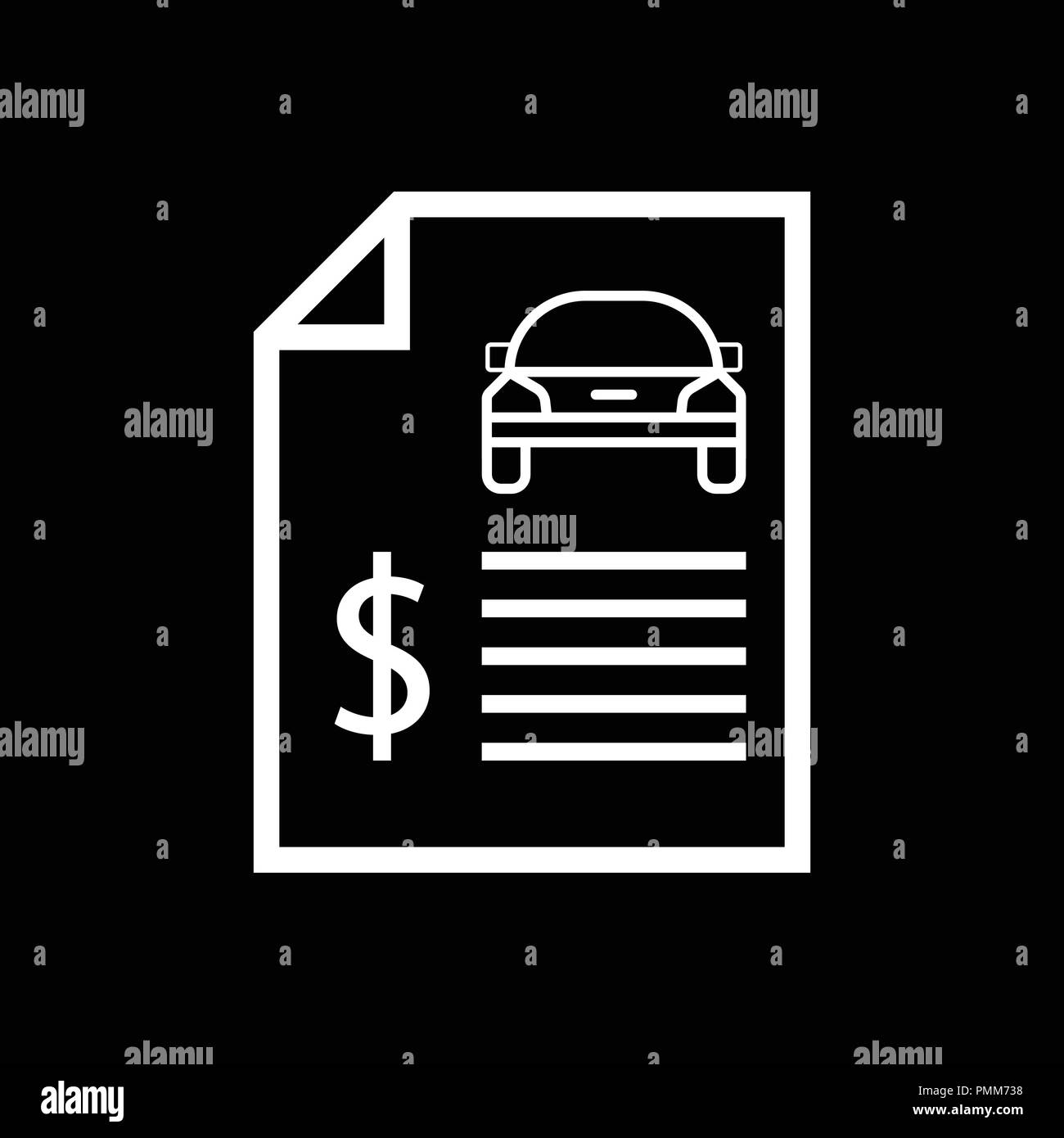 Loan agreement vector vectors hi-res stock photography and images - Alamy