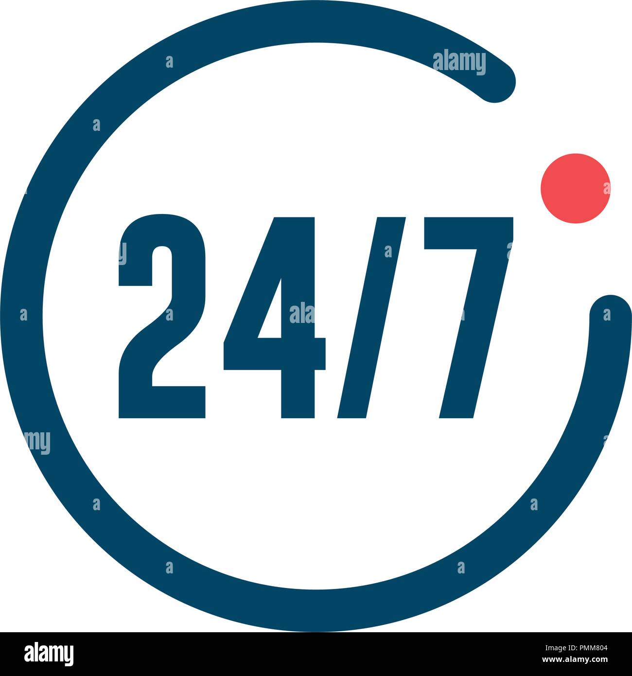 Shop 7 days week Stock Vector Images - Alamy