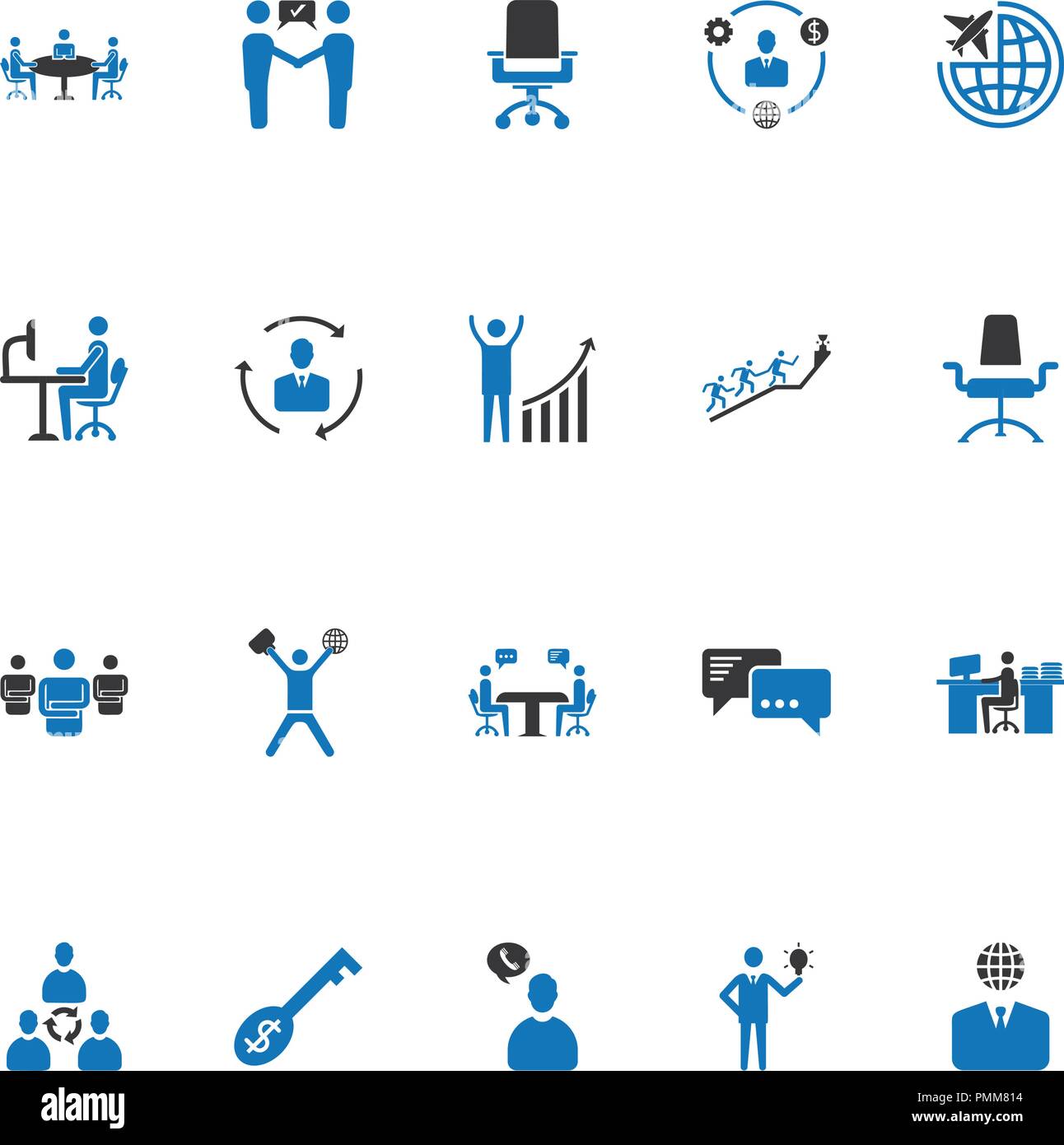Project management icons Stock Vector Images - Alamy