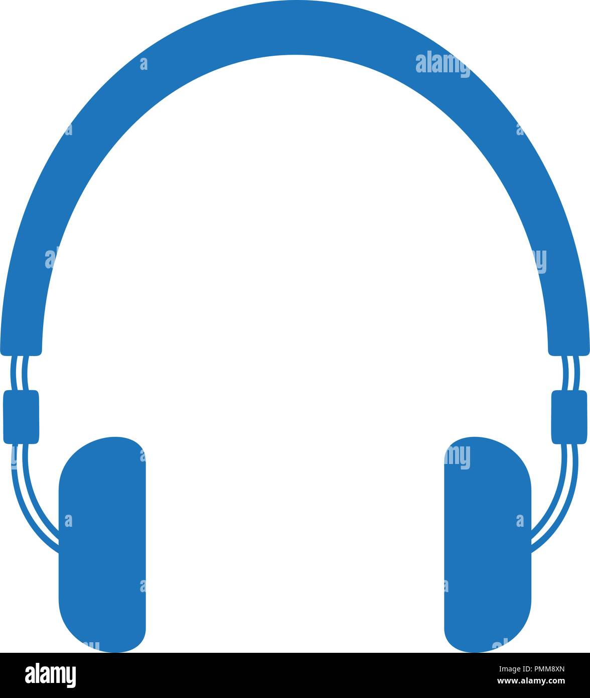 Headphone icon vector Stock Vector Image & Art - Alamy