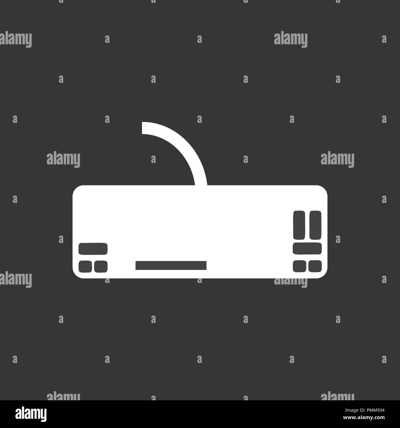 Simple Keyboad icon Vector Stock Vector Image & Art - Alamy