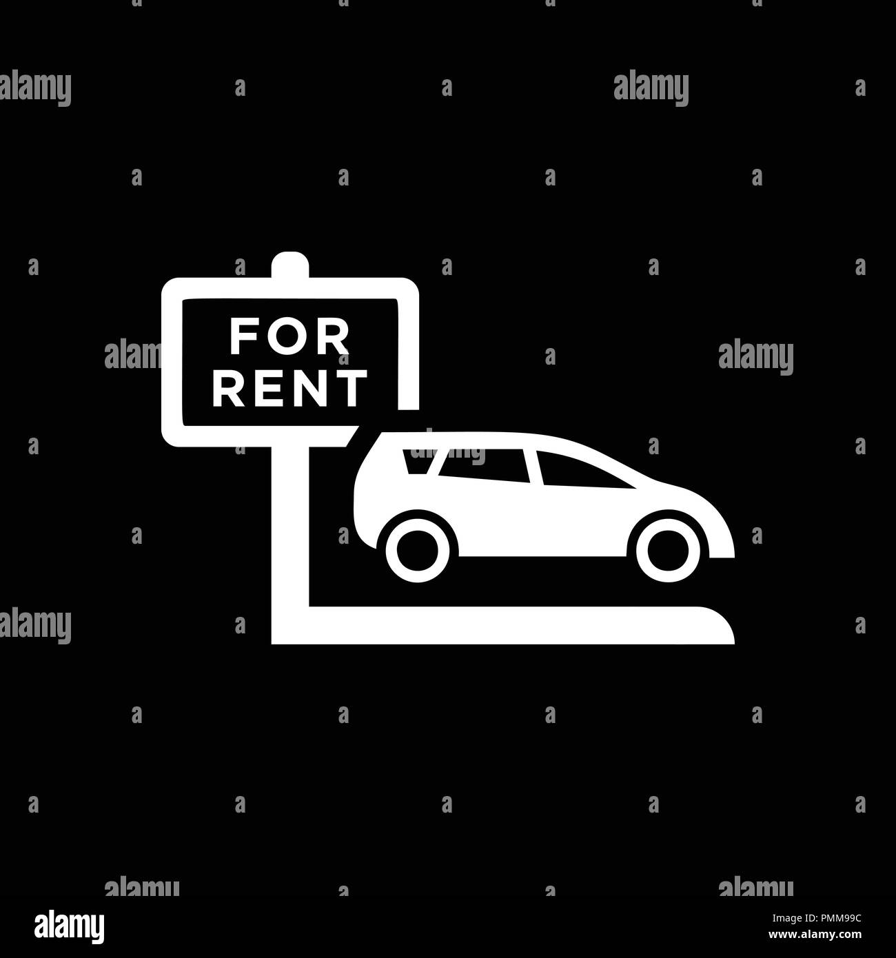 Rent car vector icon - car rental symbol white Stock Vector Image & Art ... Rent car vector icon - car rental symbol white Stock Vector Image & Art ...