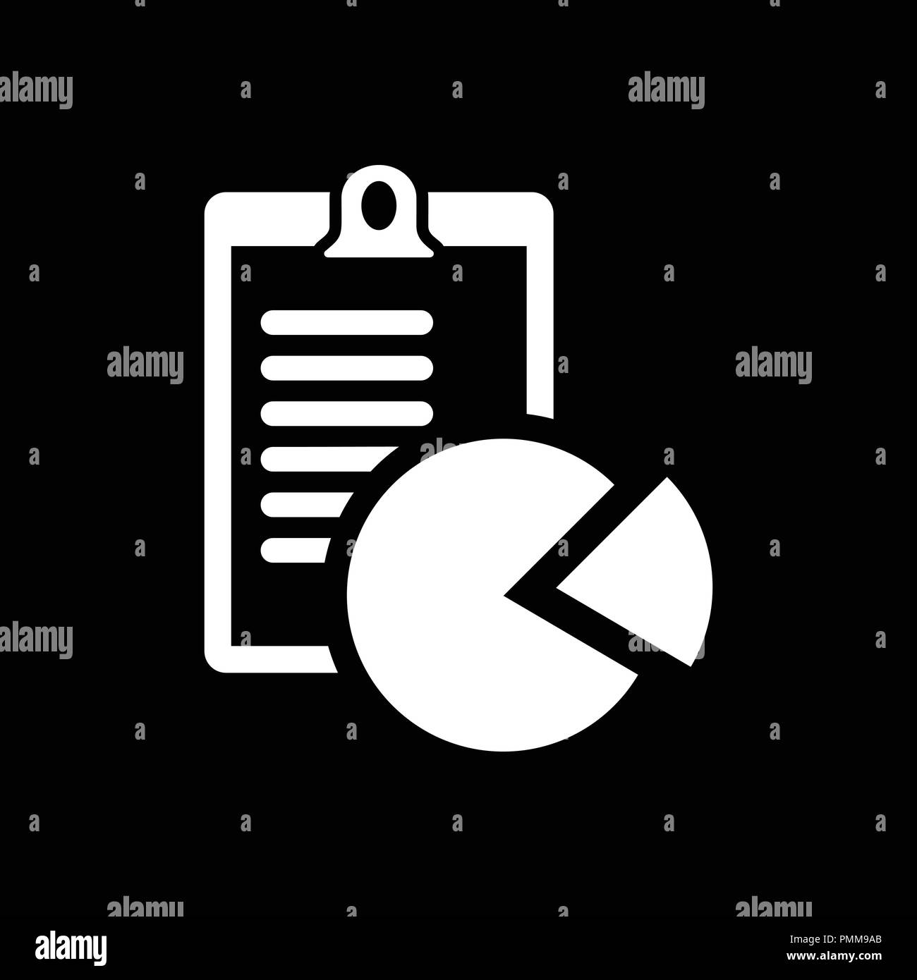 Report icon Stock Vector Images - Alamy