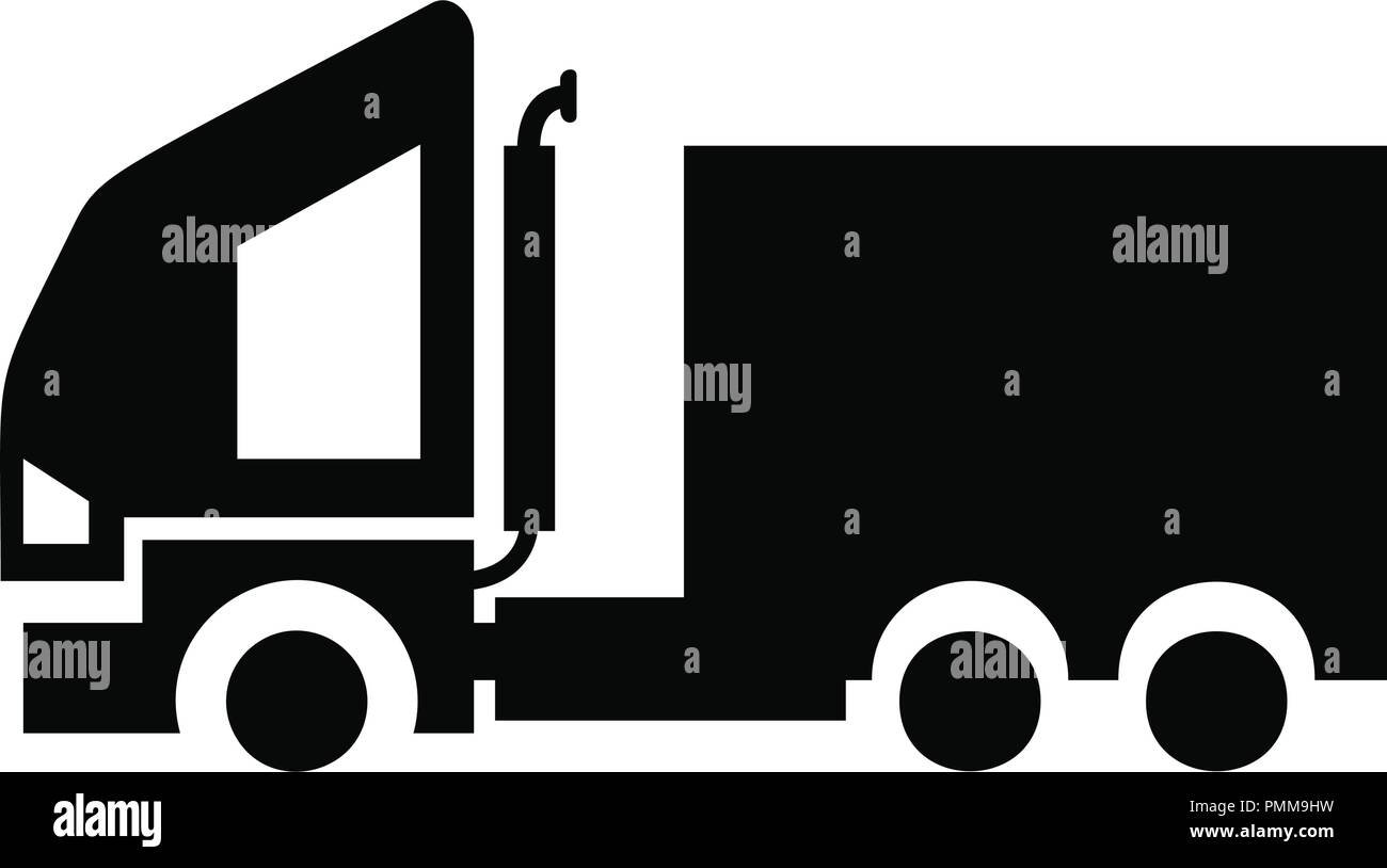 Truck icon vector Stock Vector Images - Alamy
