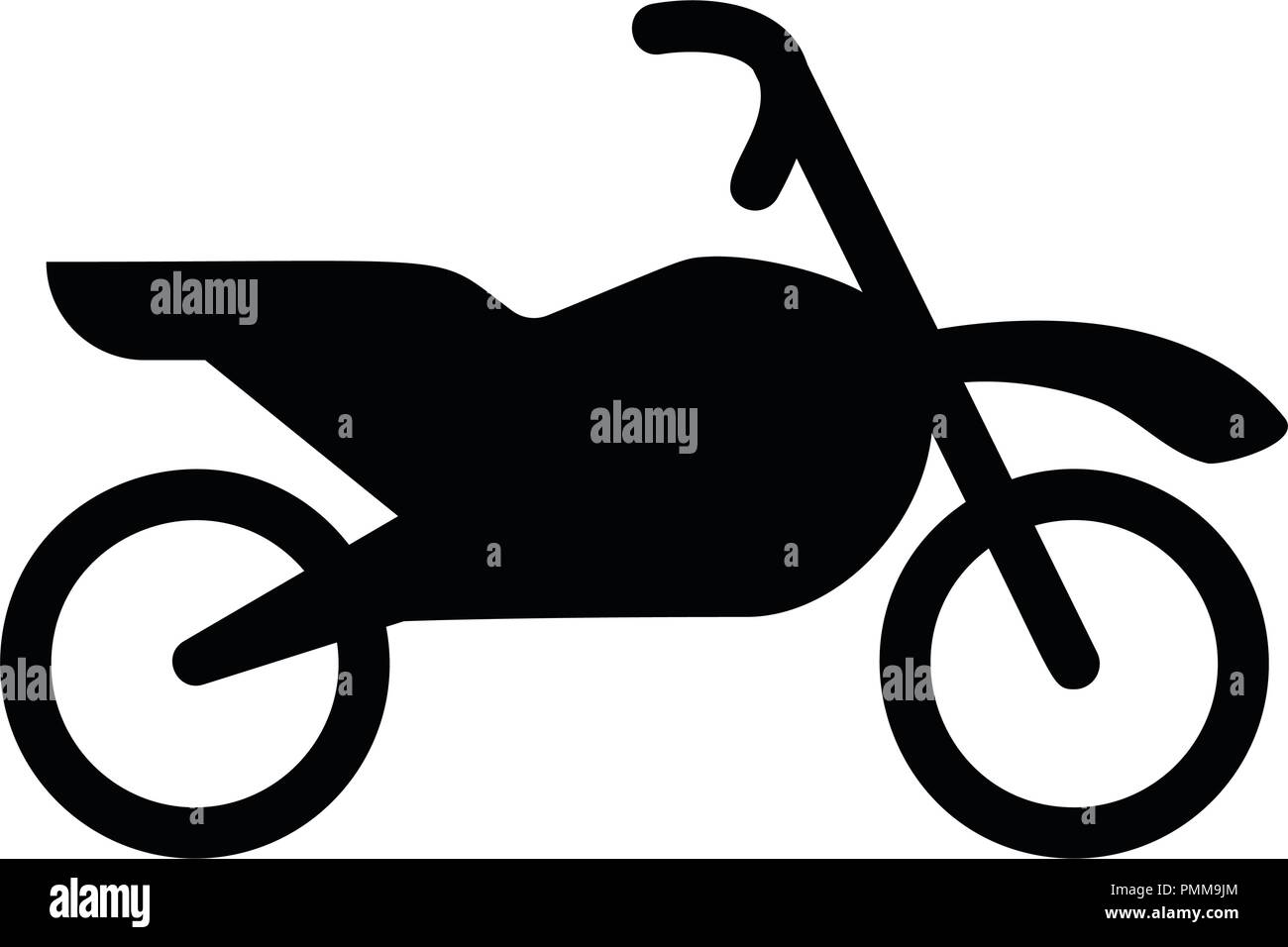 Motorcycle icon vector Stock Vector Image & Art - Alamy