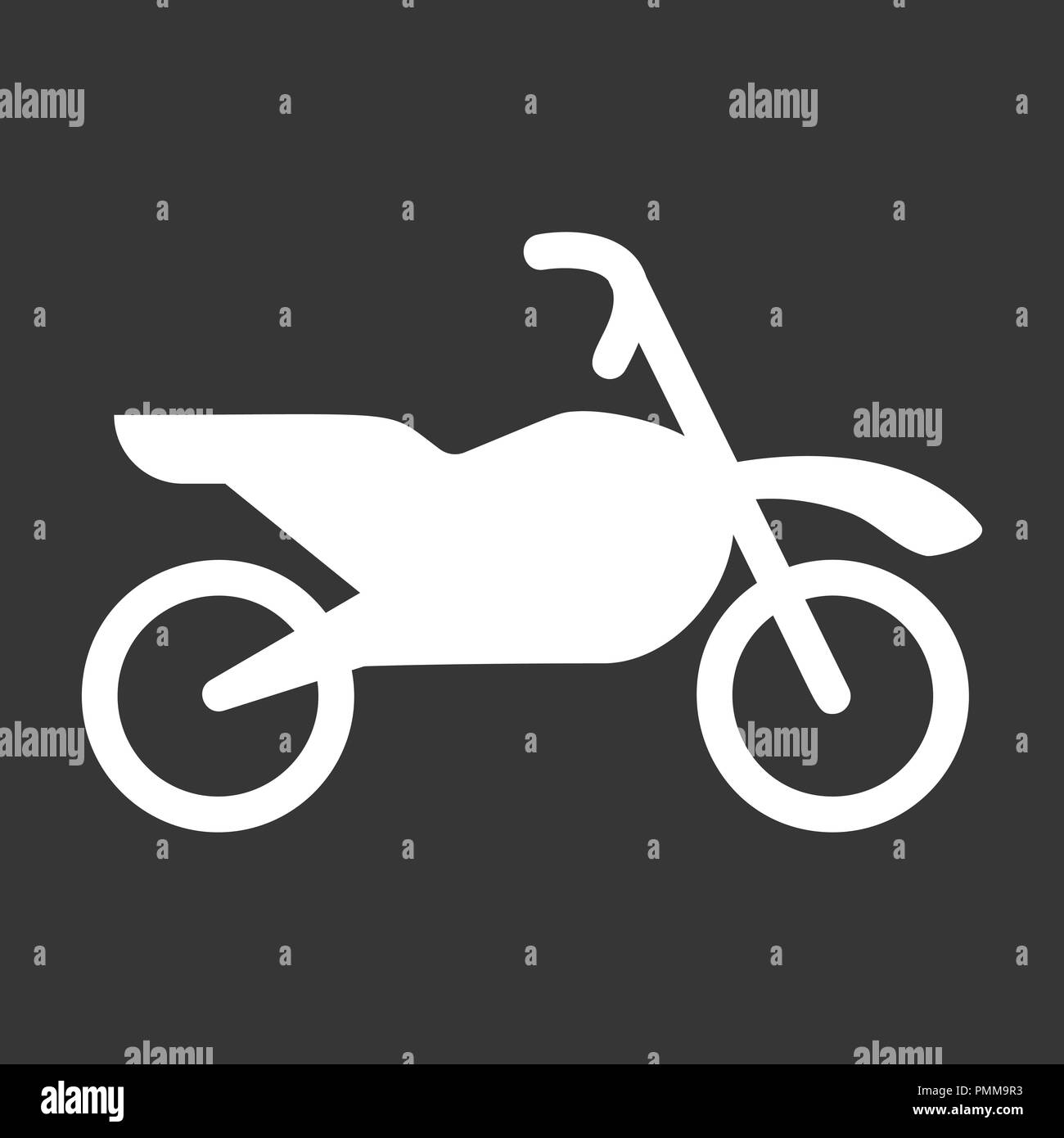 Motorcycle icon vector Stock Vector Image & Art - Alamy