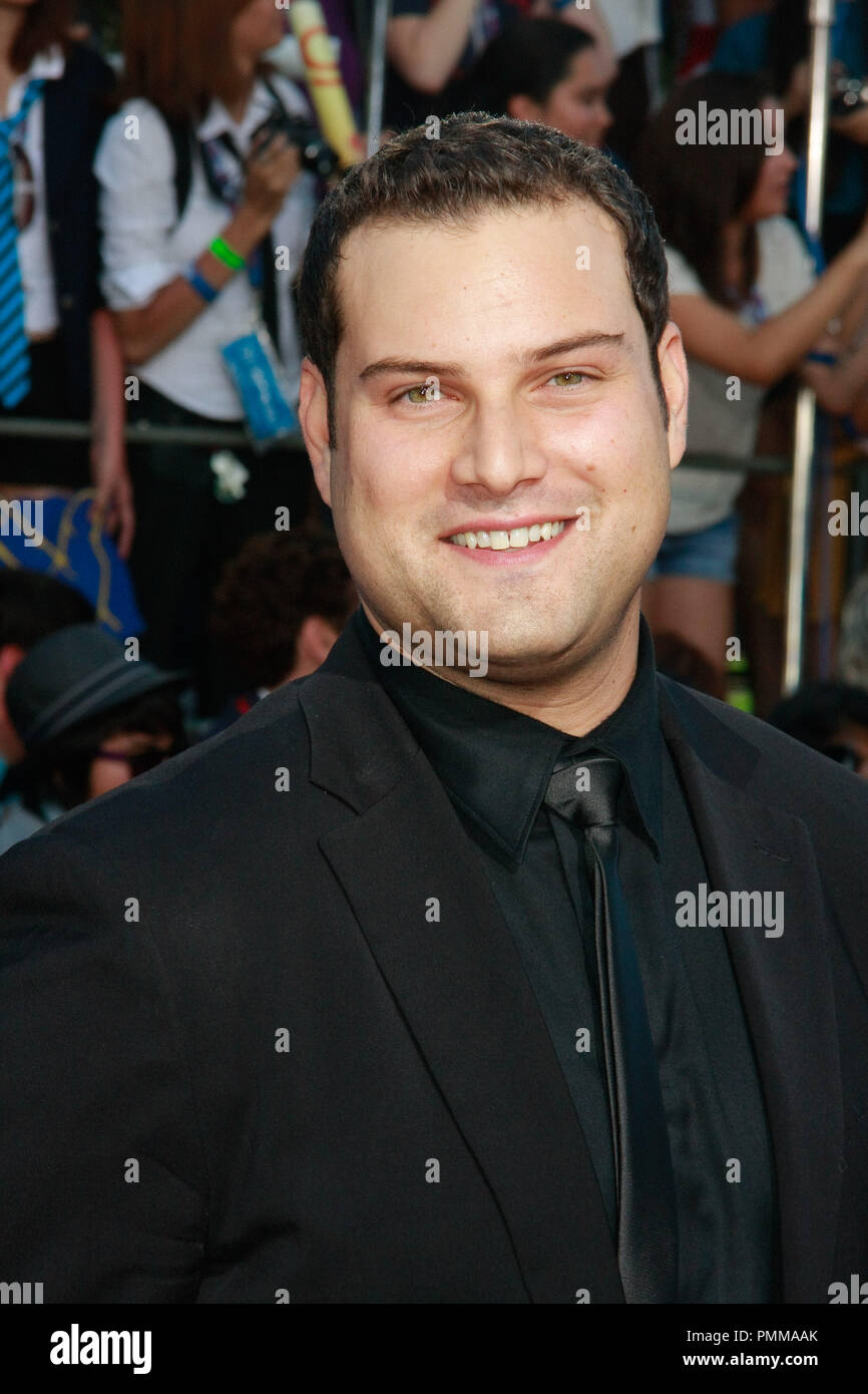 Max adler glee the 3d concert movie premiere hi-res stock photography ...