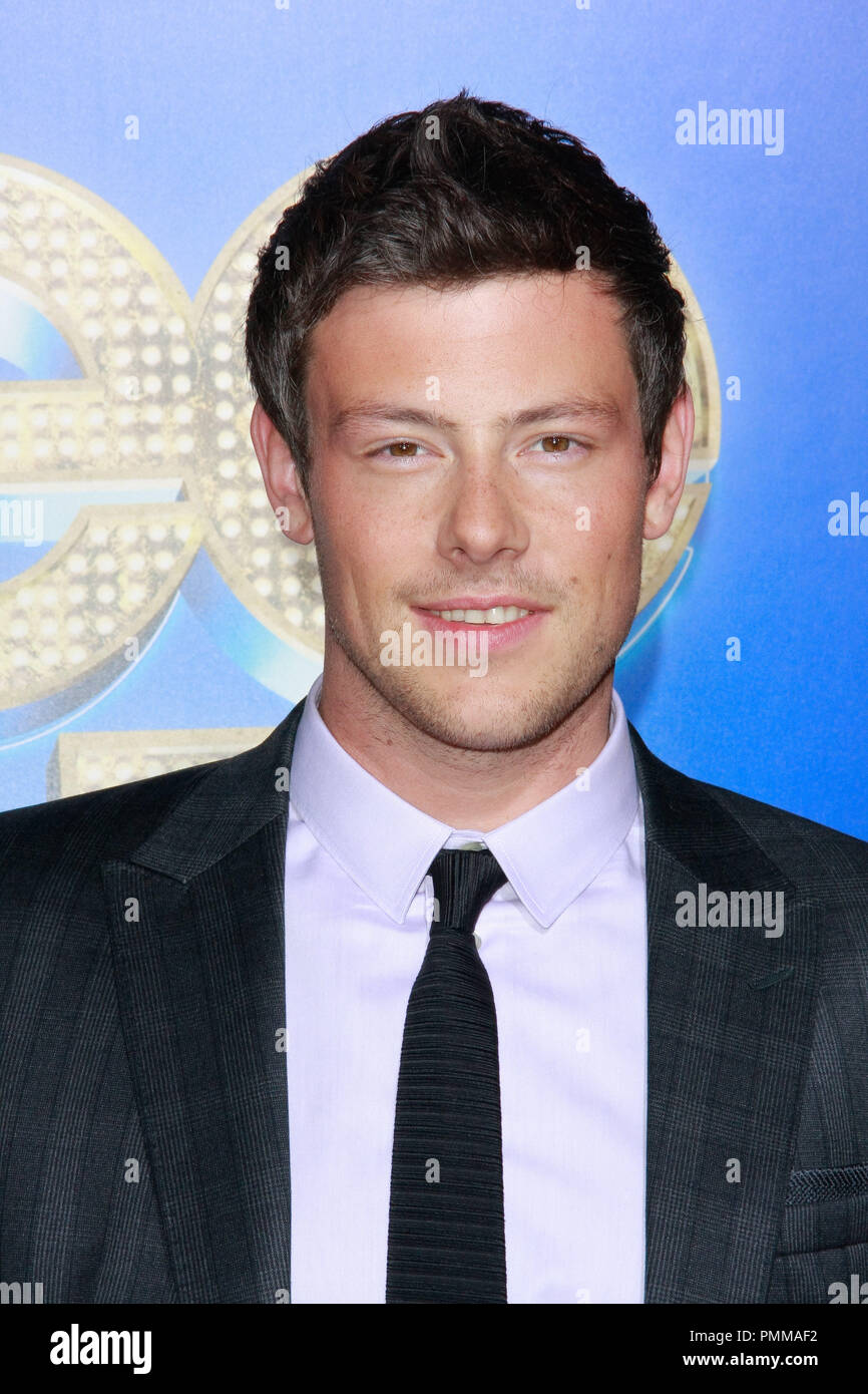 Cory monteith glee portrait hi-res stock photography and images - Alamy