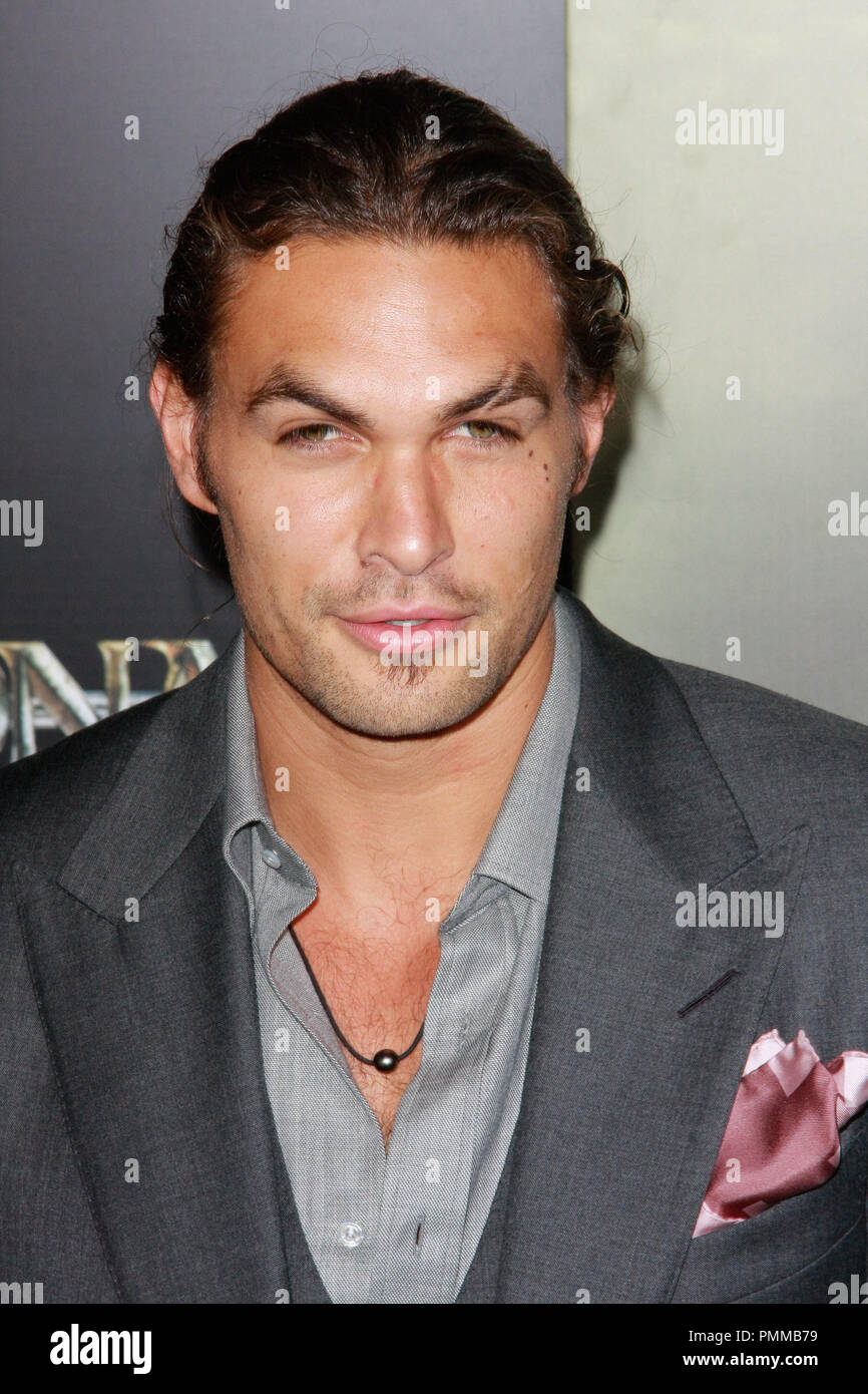 Jason Momoa at the World Premiere of Lionsgate's "Conan The Barbarian ...