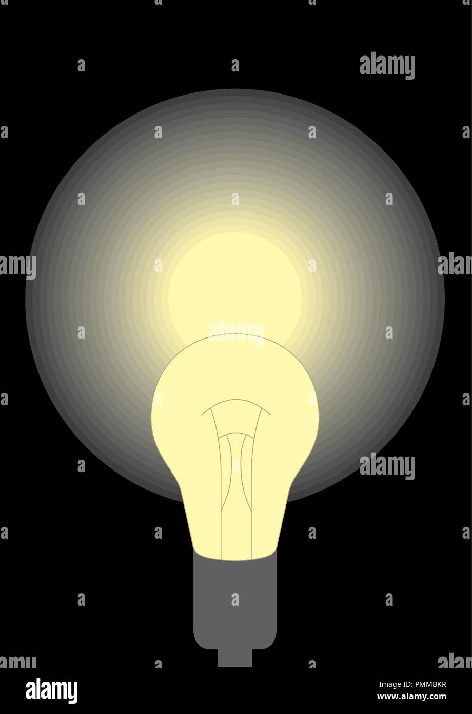 Illuminated illuminating Stock Vector Images - Alamy