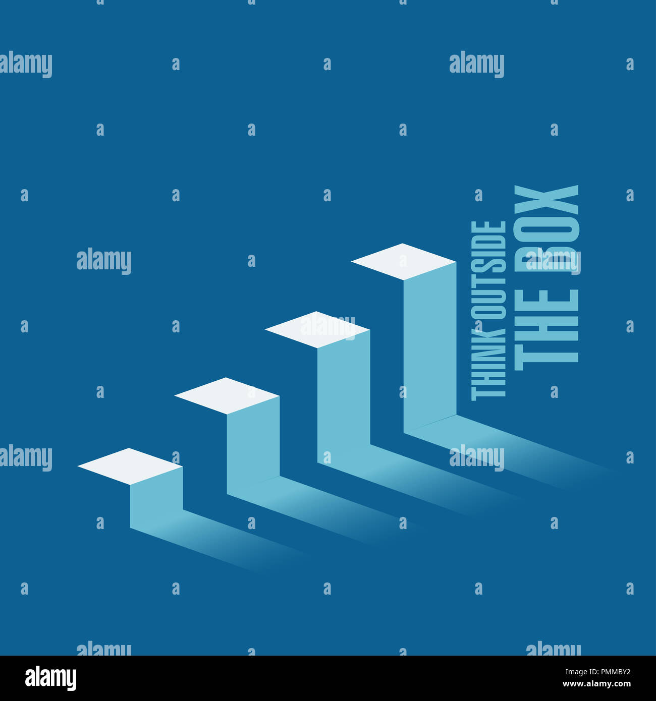 Thinking outside the box art hi-res stock photography and images - Alamy