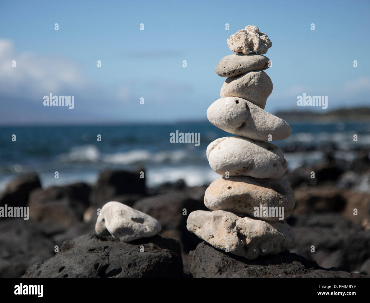Stacked lava rocks hi-res stock photography and images - Alamy