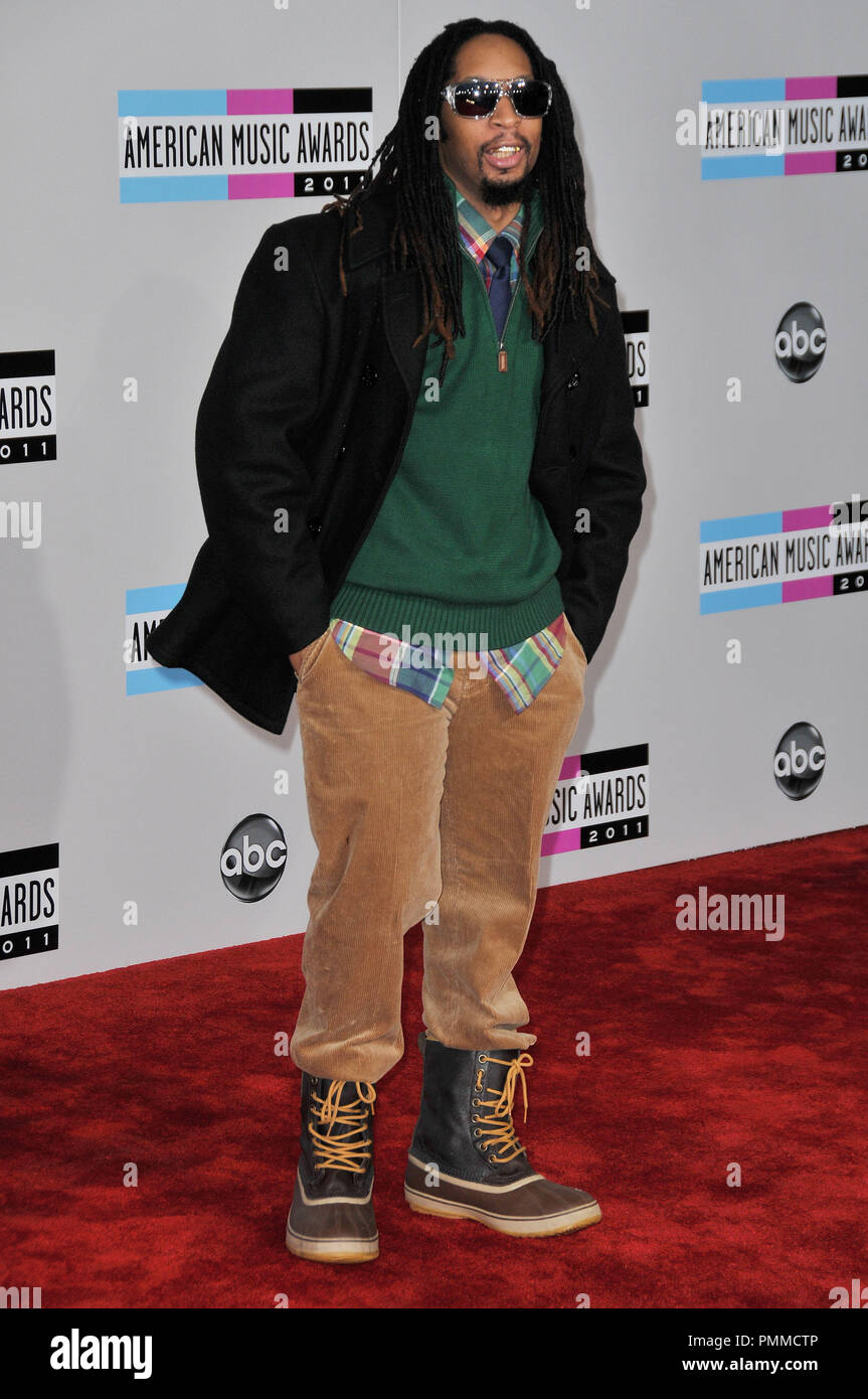 Rapper Lil John at the arrivals of The 2011 American Music Awards held ...