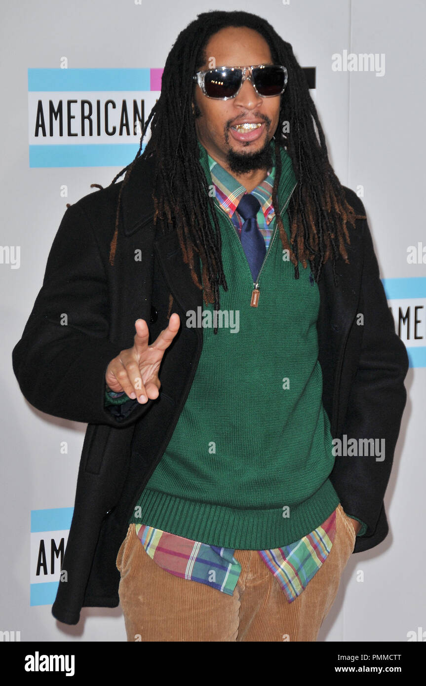 Rapper Lil John at the arrivals of The 2011 American Music Awards held ...