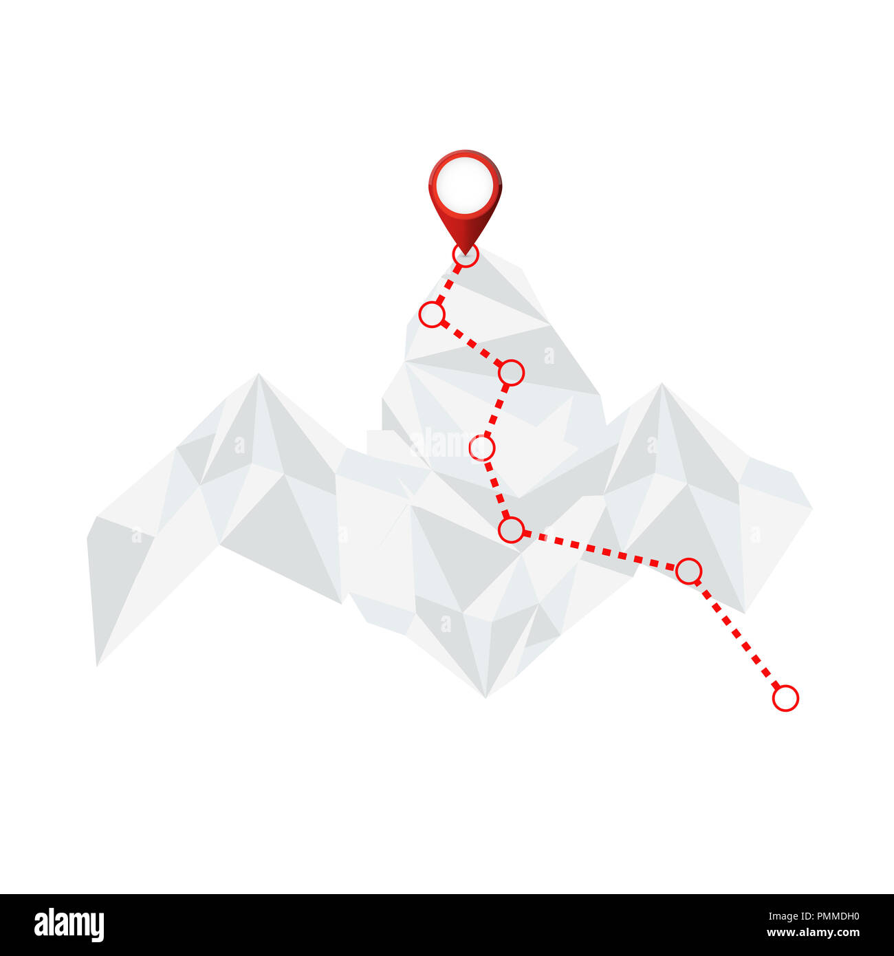 High line trail Cut Out Stock Images & Pictures - Alamy