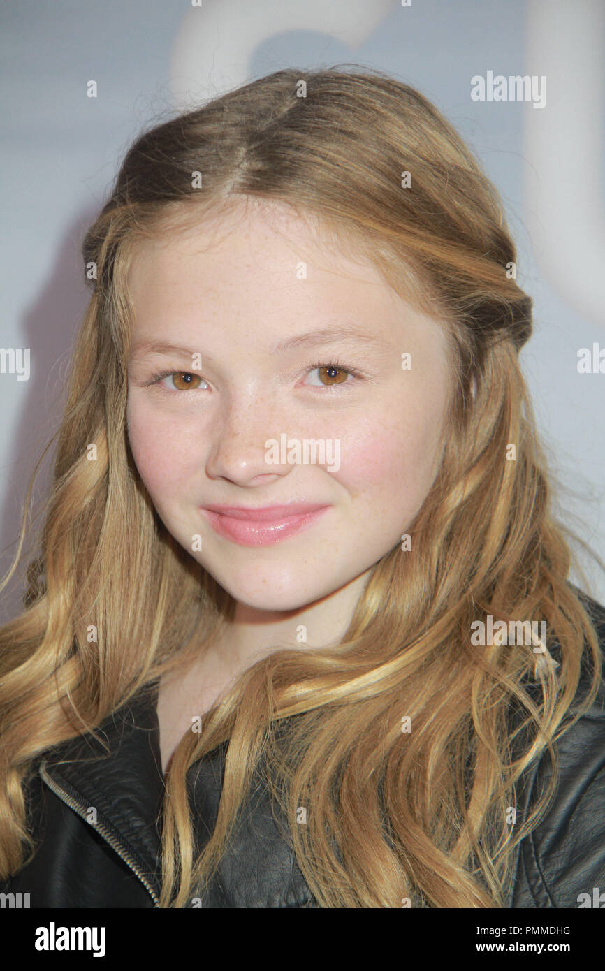 Natalie Alyn Lind 11/22/2011 "Super8" Blu-ray and DVD Release held at ...
