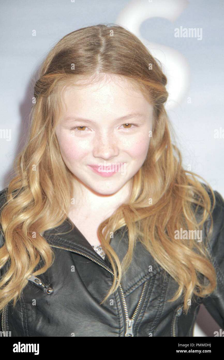 Natalie Alyn Lind 11/22/2011 "Super8" Blu-ray and DVD Release held at ...