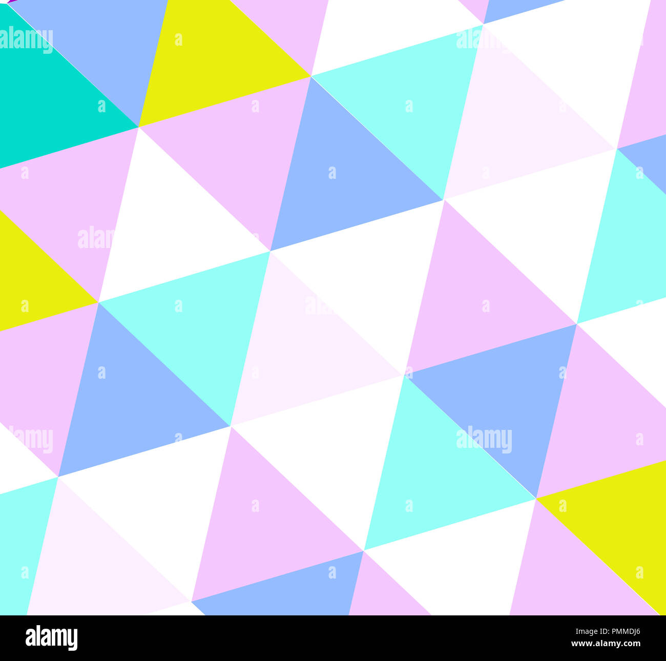 Triangle pattern in light color shades illustration background Stock ...