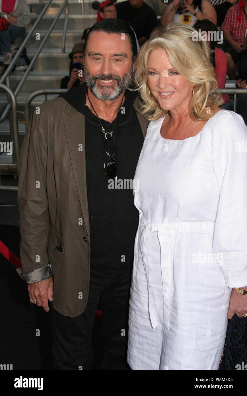 Ian McShane and Gwen Humble at the World Premiere of Disney's "Pirates ...