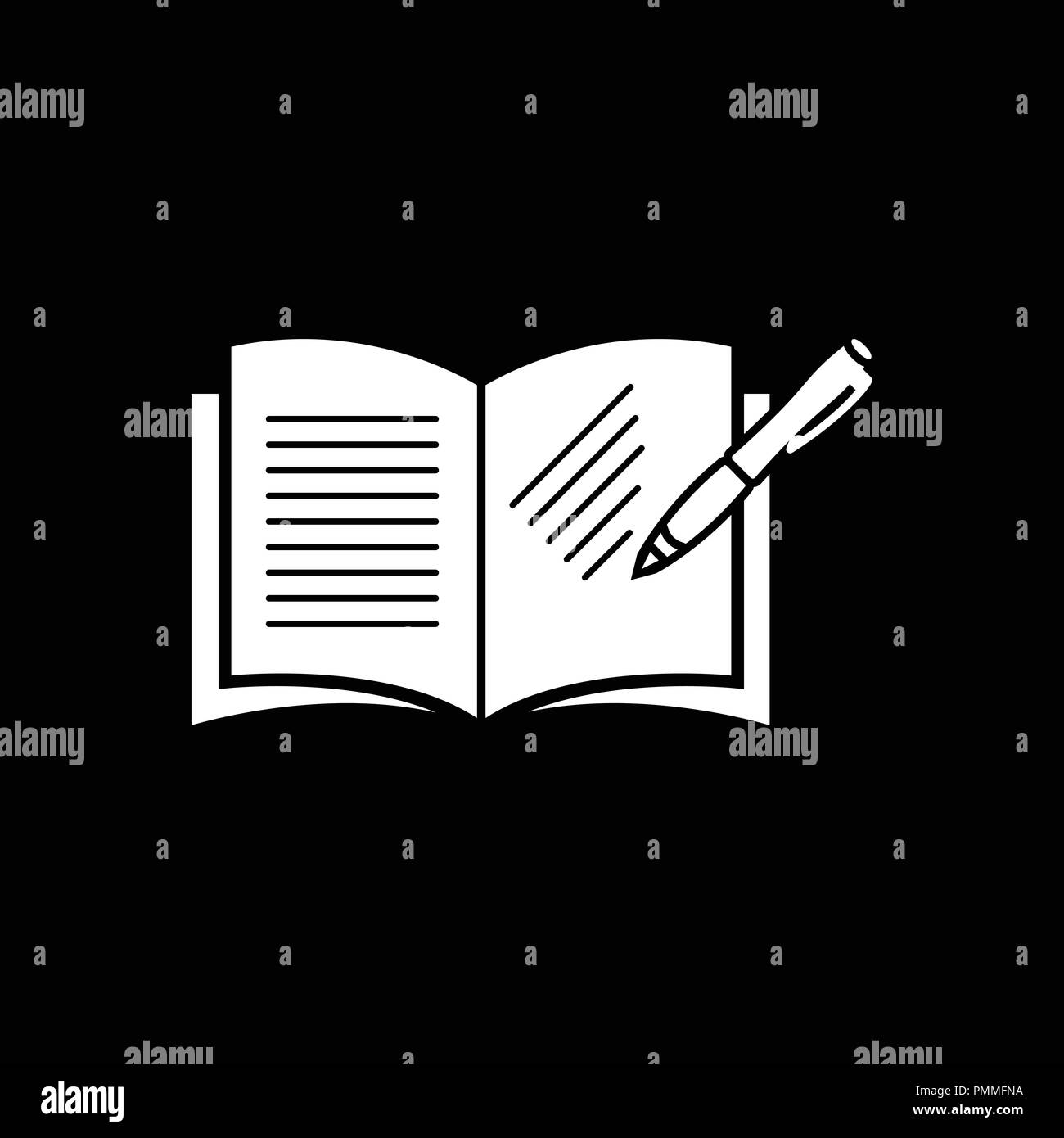 Pen icon vector hi-res stock photography and images - Alamy