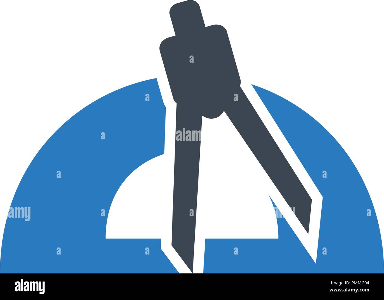 Blue protractor hi-res stock photography and images - Alamy