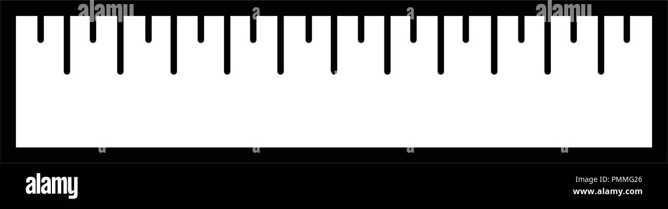 Line art ruler icon vector Stock Vector Image & Art - Alamy