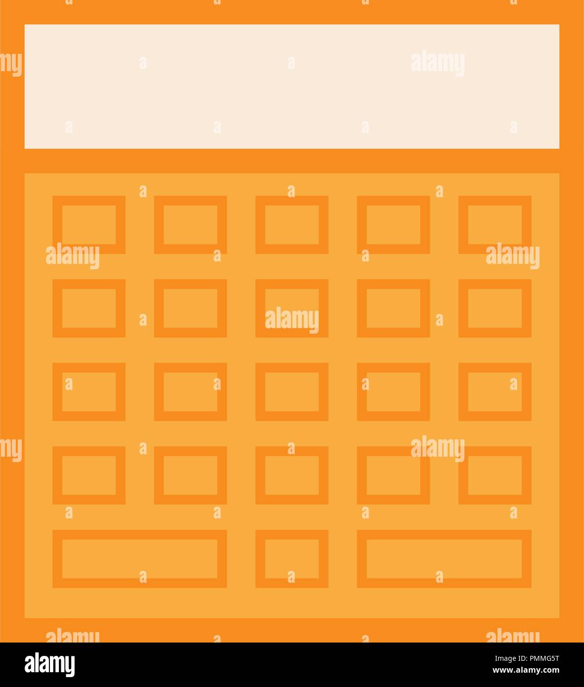 Linear colorful calculator icon vector Stock Vector Image & Art - Alamy