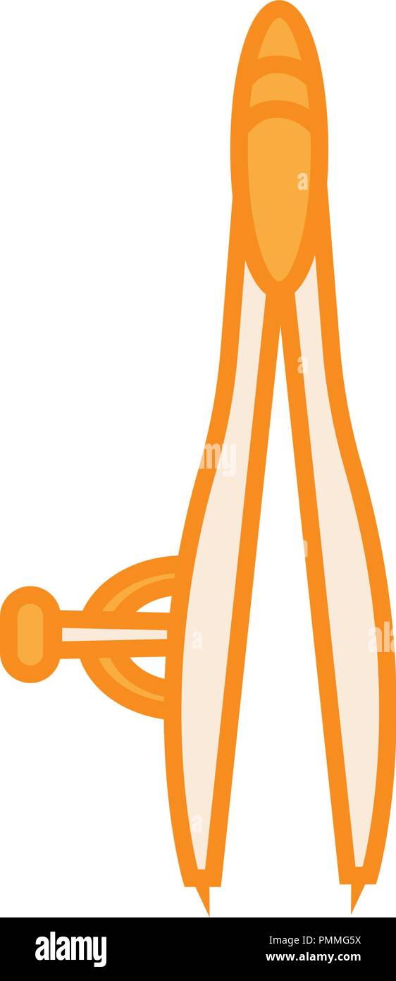 Linear colorful geometry compasses vector icon Stock Vector Image & Art ...