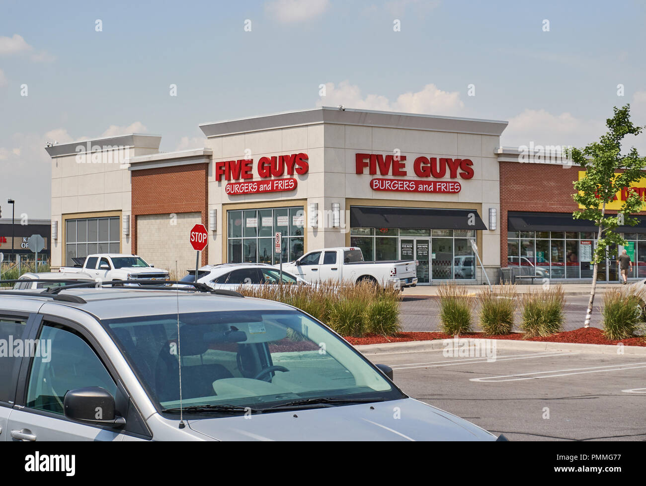 Five guys burger and fries hi-res stock photography and images - Alamy
