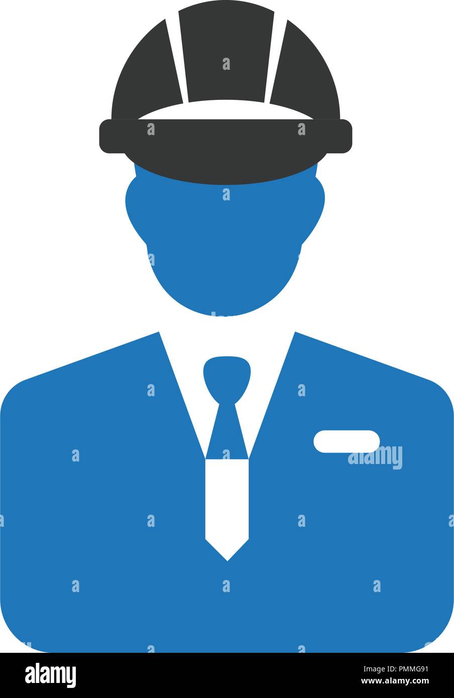 Engineer icon vector Stock Vector Image & Art - Alamy