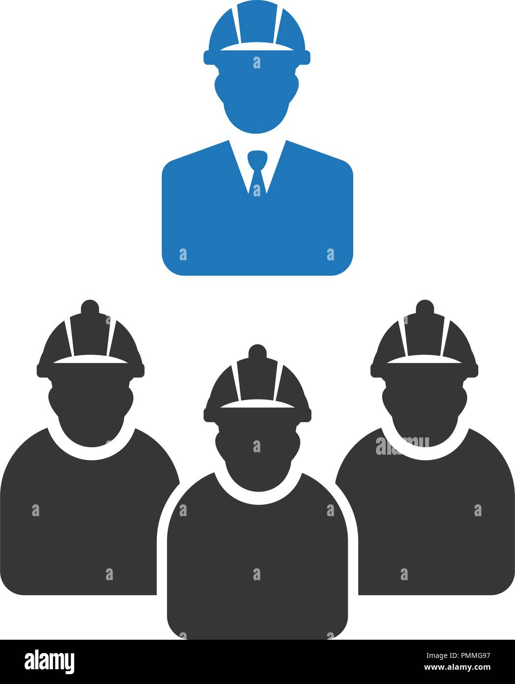 Engineer icon vector Stock Vector Image & Art - Alamy