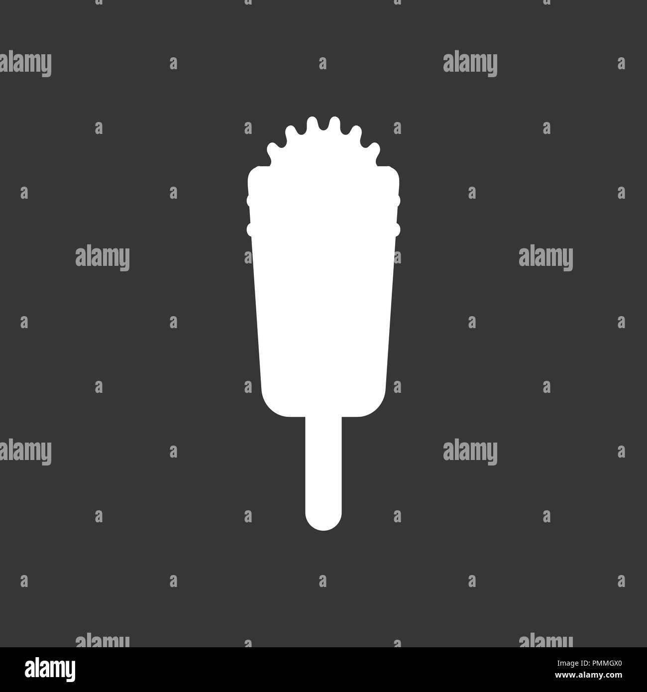 Ice cream icon vector Stock Vector Image & Art - Alamy