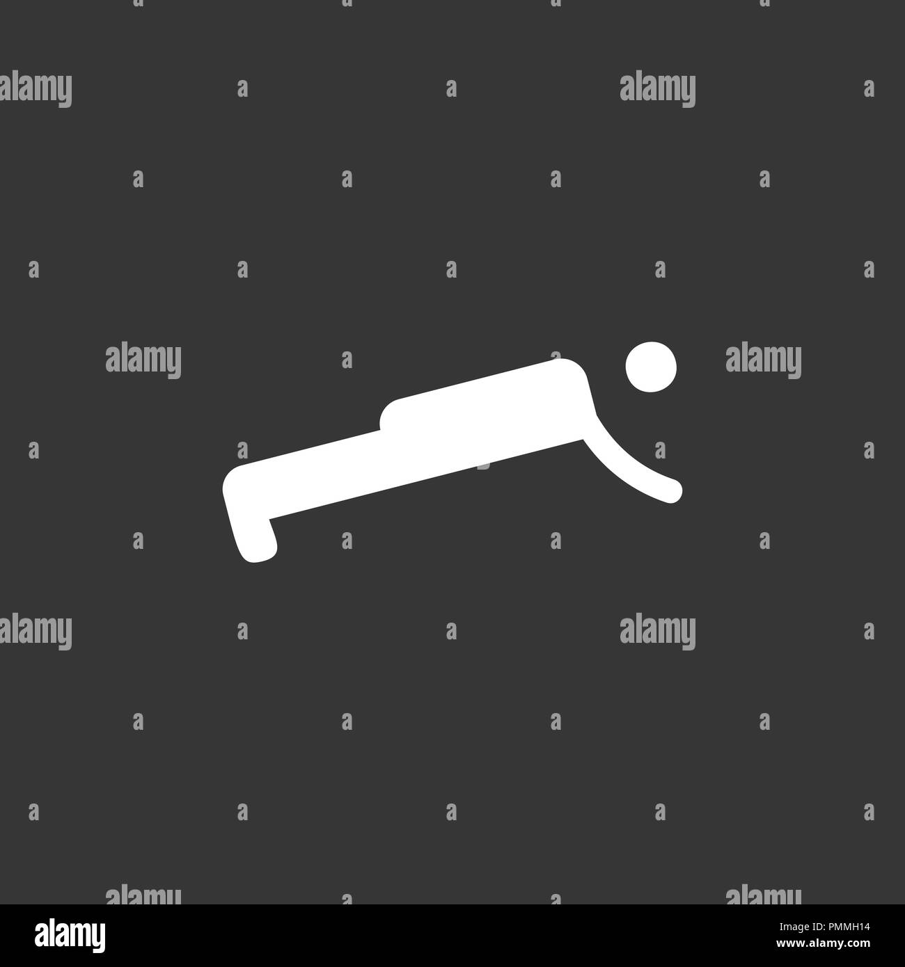 Push ups illustration hi-res stock photography and images - Alamy
