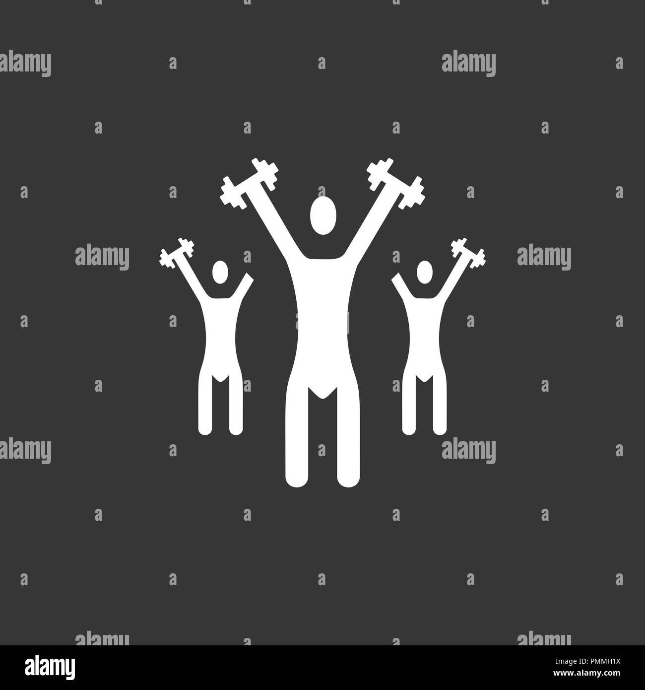 Three men Stock Vector Images - Alamy