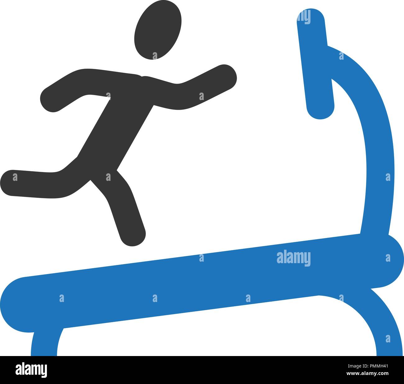 Running machine vector vectors Stock Vector Images - Alamy