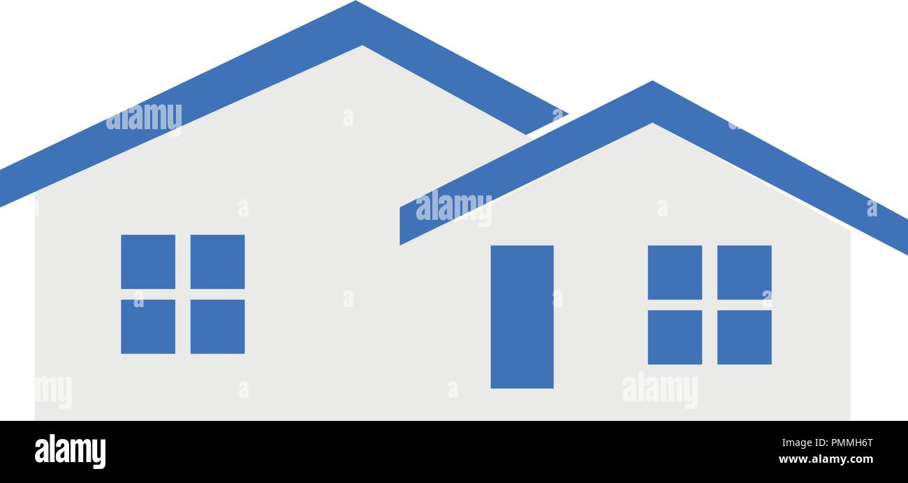 Vector illustration of the house icon Stock Vector Image & Art - Alamy