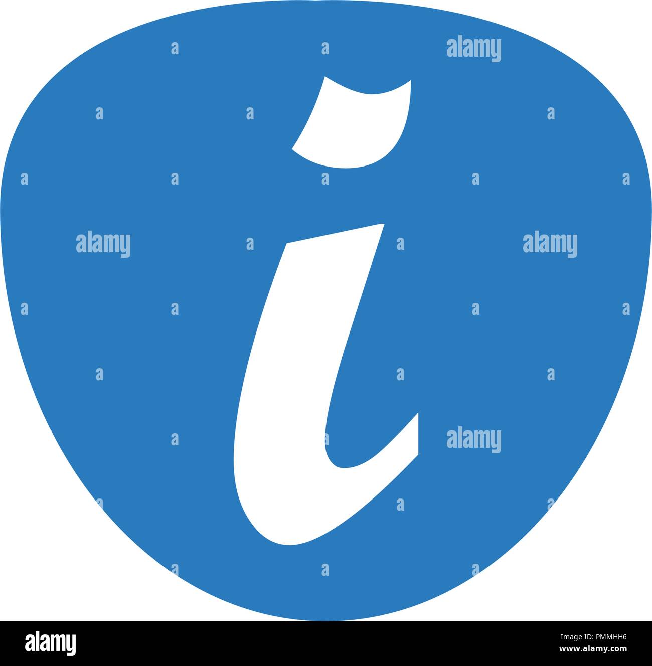 Information icon vector blue Stock Vector Image & Art - Alamy