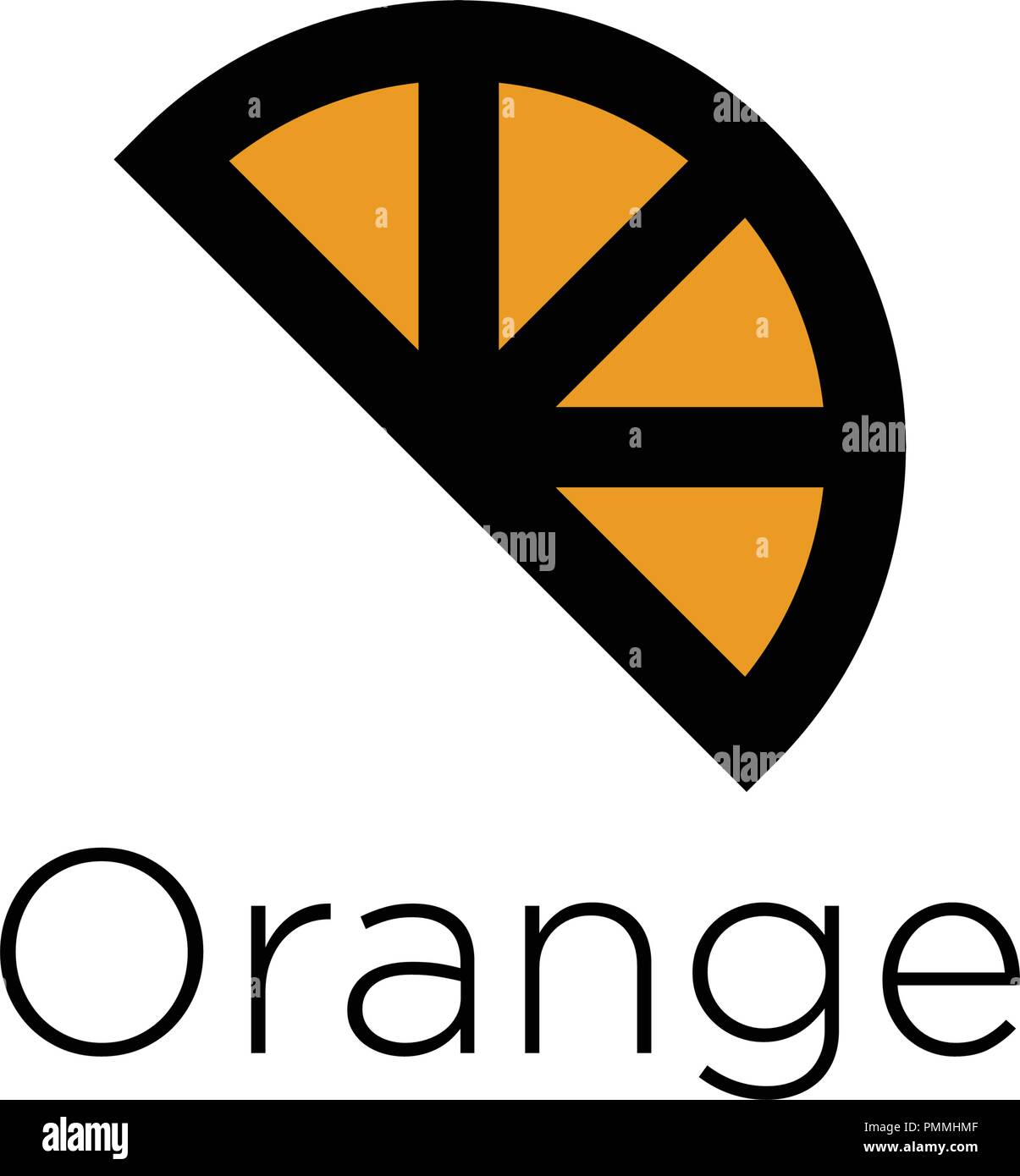 Orange icon vector Stock Vector Image & Art - Alamy