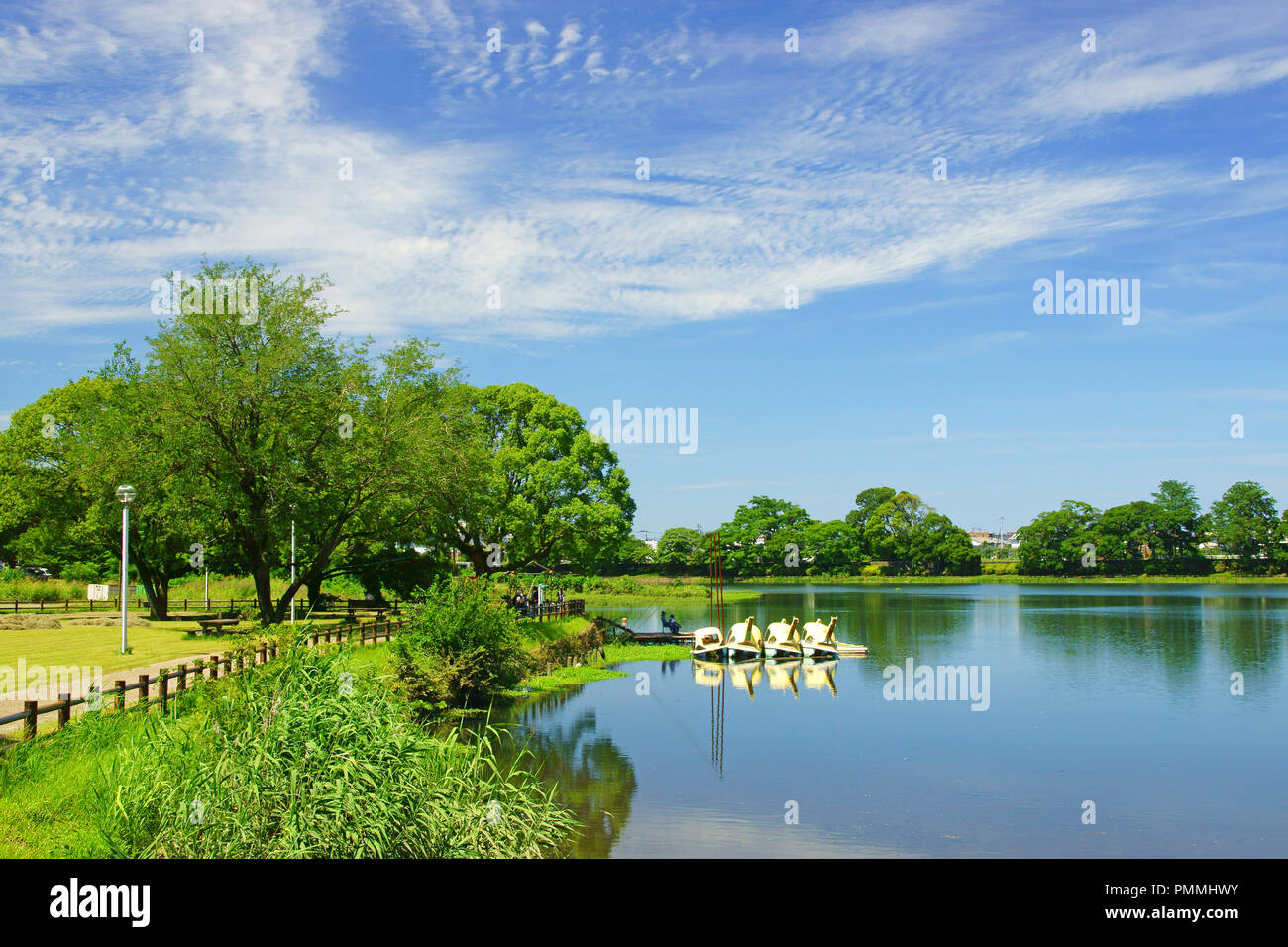 Suizenji Ezuko Park, Kumamo Prefecture, Japan Stock Photo - Alamy