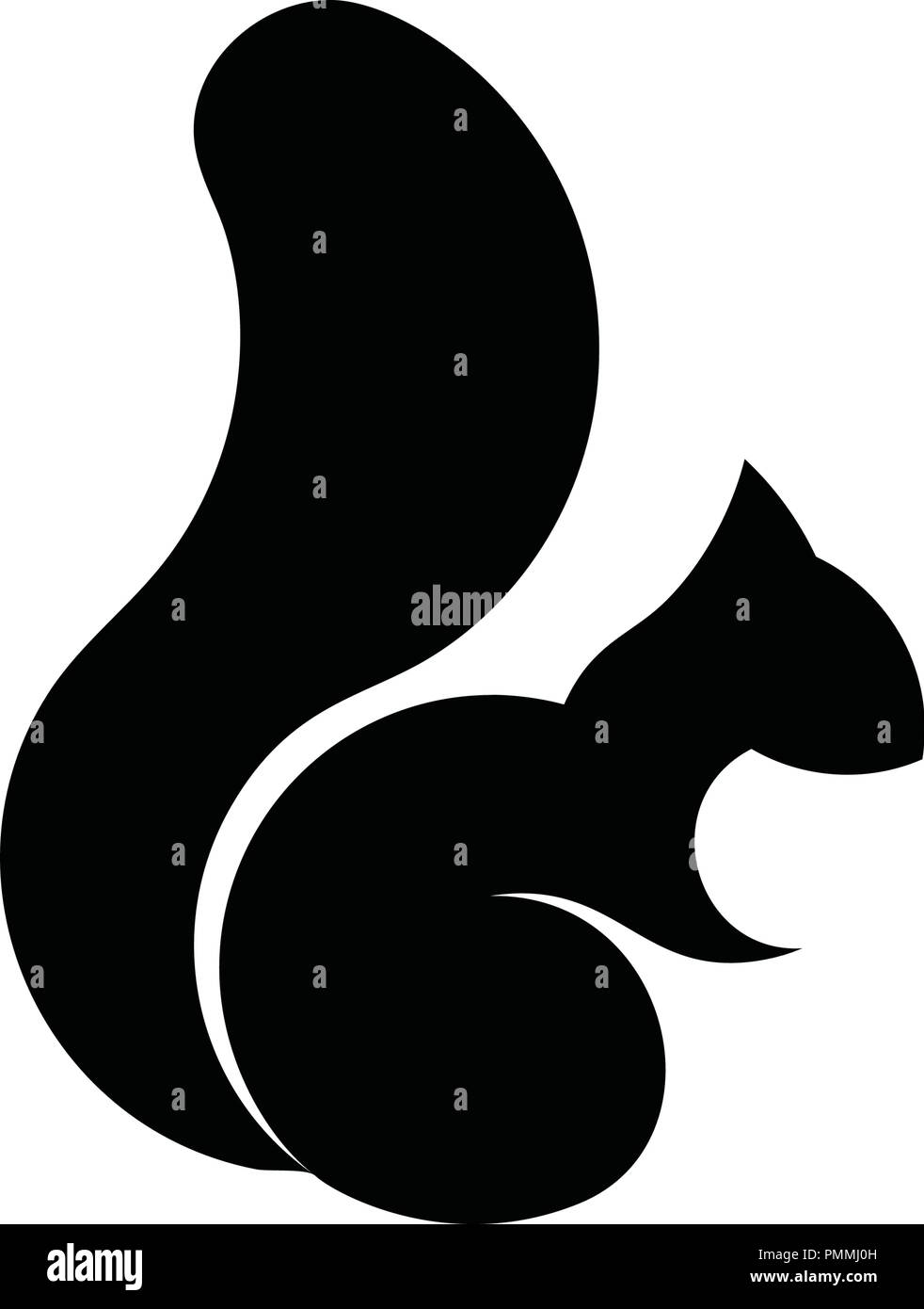 Squirrel icon - Squirrel logo template Vector Stock Vector Image & Art ...