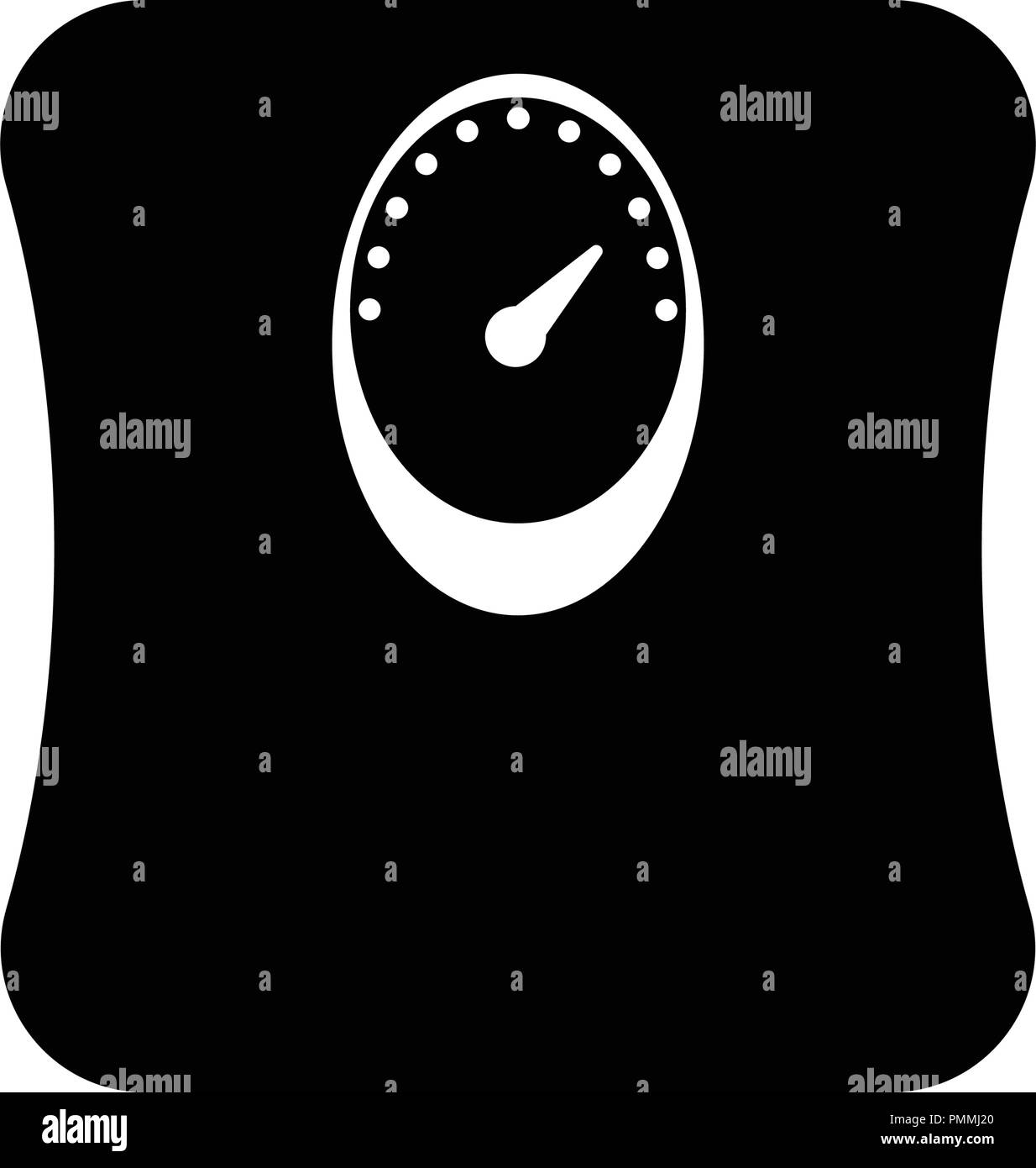 Scale icon Stock Vector Images - Alamy