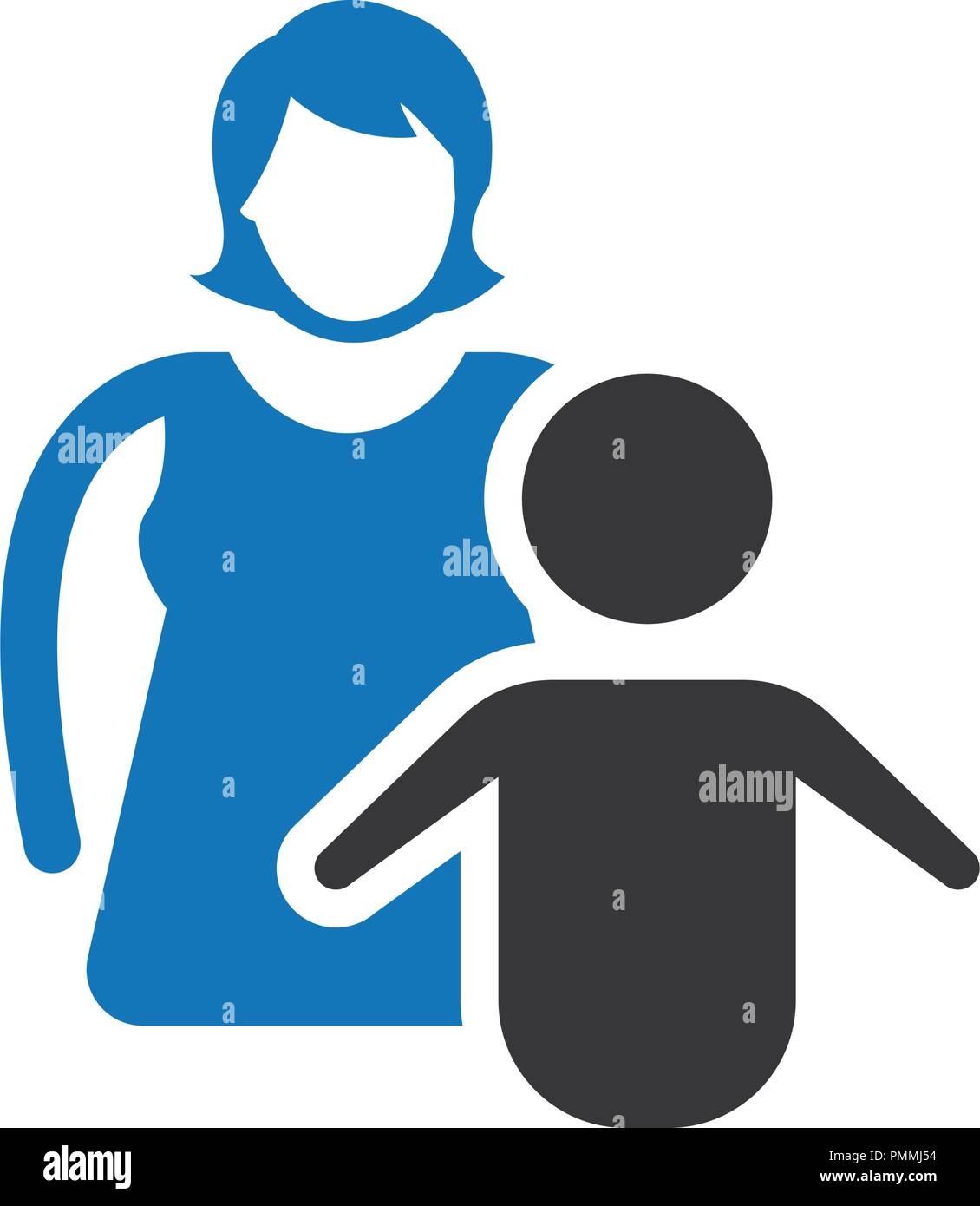 Mother breastfeeding Stock Vector Images - Alamy