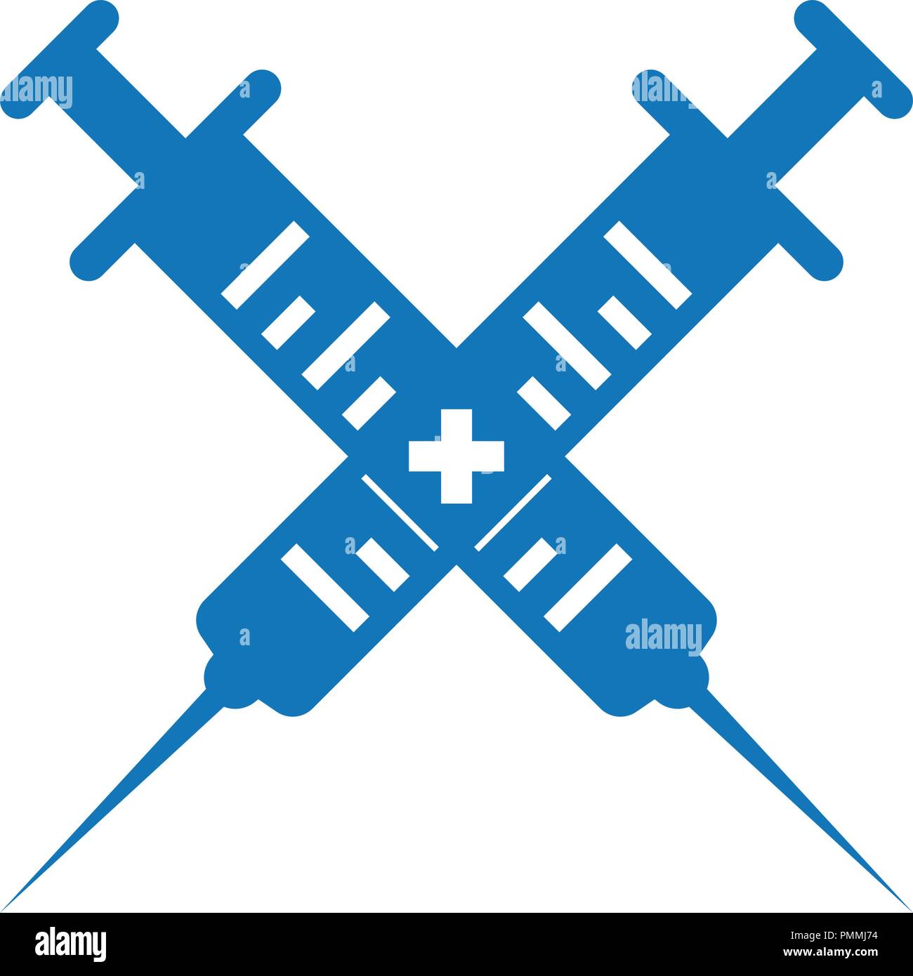 Injection Vector Icon Blue Stock Vector Image & Art - Alamy