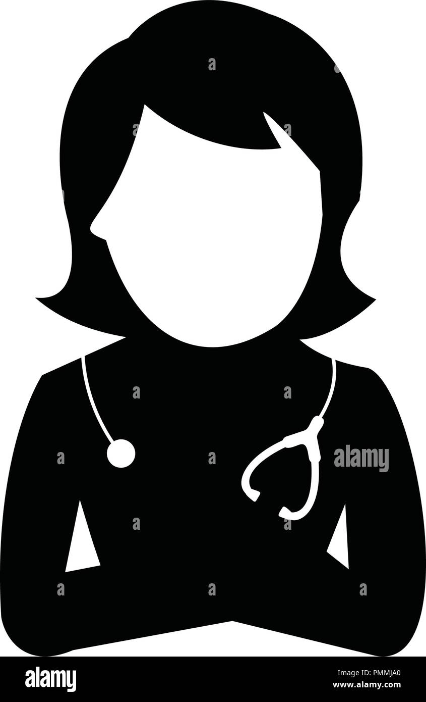 Doctor icon vector Stock Vector Image & Art - Alamy