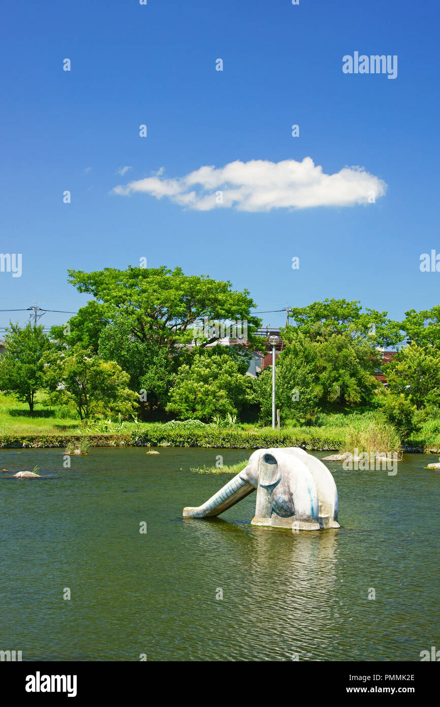 Lake Ezu, Kumamo Prefecture, Japan Stock Photo - Alamy