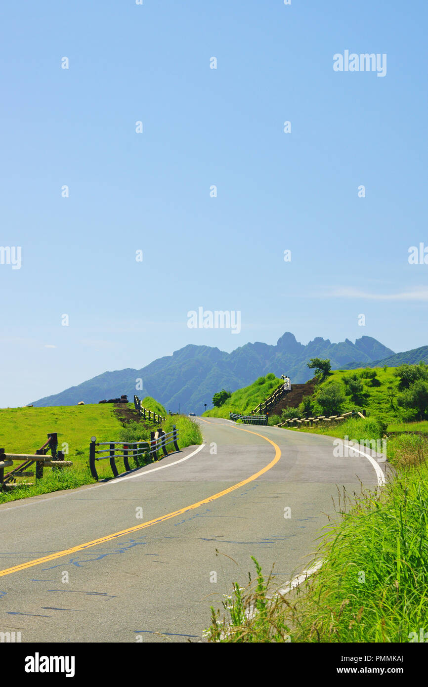 Aso panorama line hi-res stock photography and images - Alamy