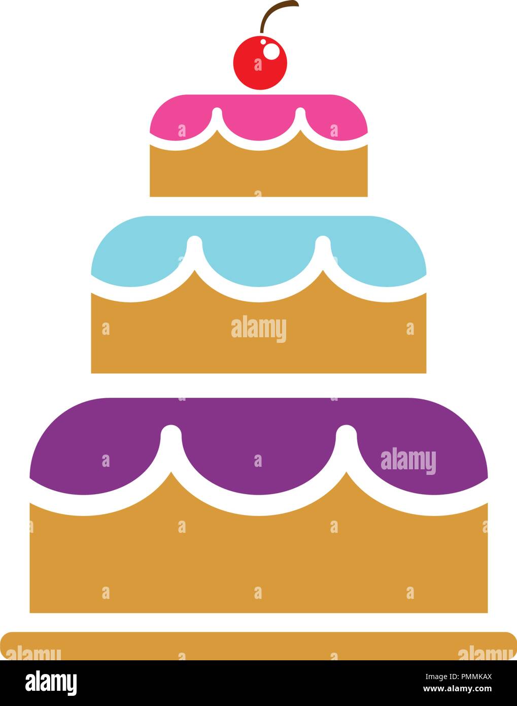 Cake logo hi-res stock photography and images - Alamy