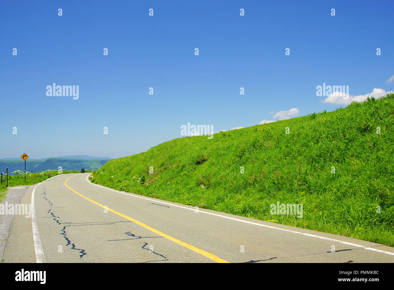 Aso Panorama line, Kumamo Prefecture, Japan Stock Photo - Alamy