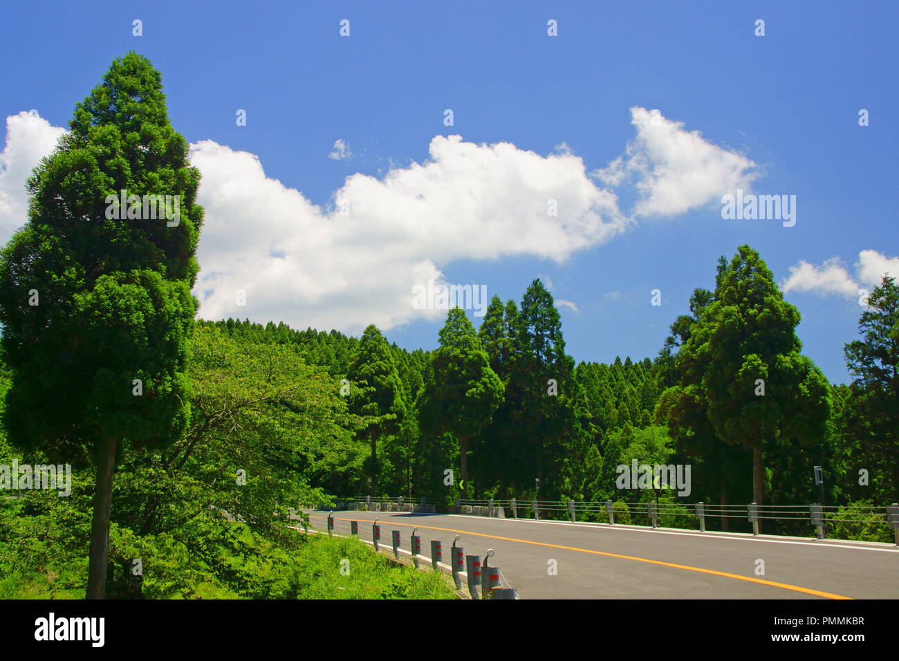 Aso Panorama line, Kumamo Prefecture, Japan Stock Photo - Alamy