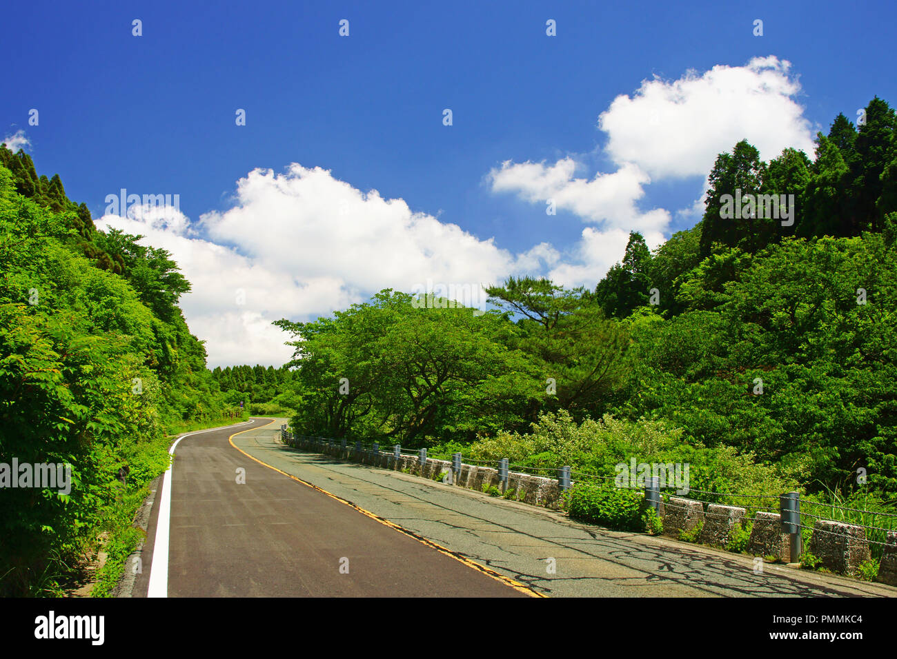 Aso Panorama line, Kumamo Prefecture, Japan Stock Photo - Alamy